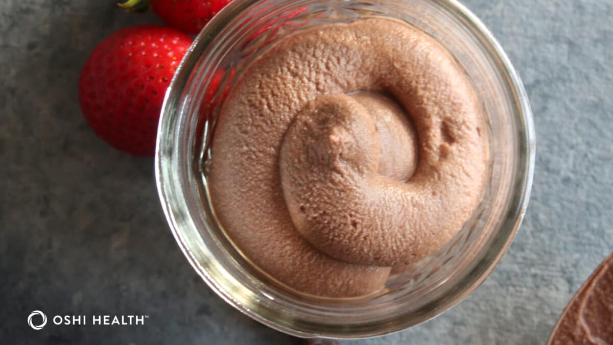 Recipe: High Protein Chocolate Mousse - Oshi Health