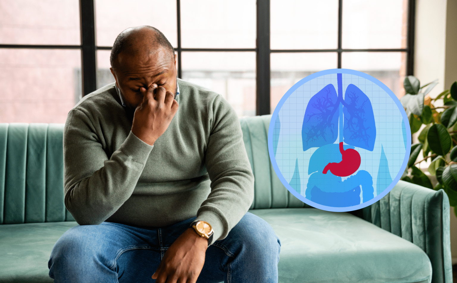 What does anxiety stomach pain feel like? - Oshi Health
